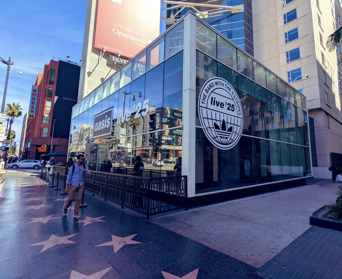 Los Angeles Fan Store - Live ’25 Map – Official Oasis Tour Interactive Map